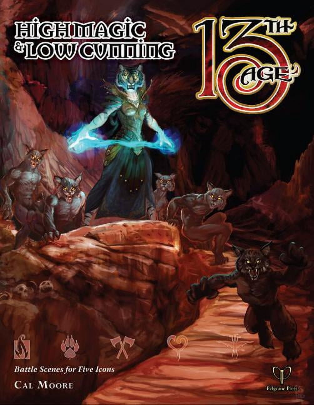 Pelgrane Press High Magic & Low Cunning - Battle Scenes for Five Icons ...