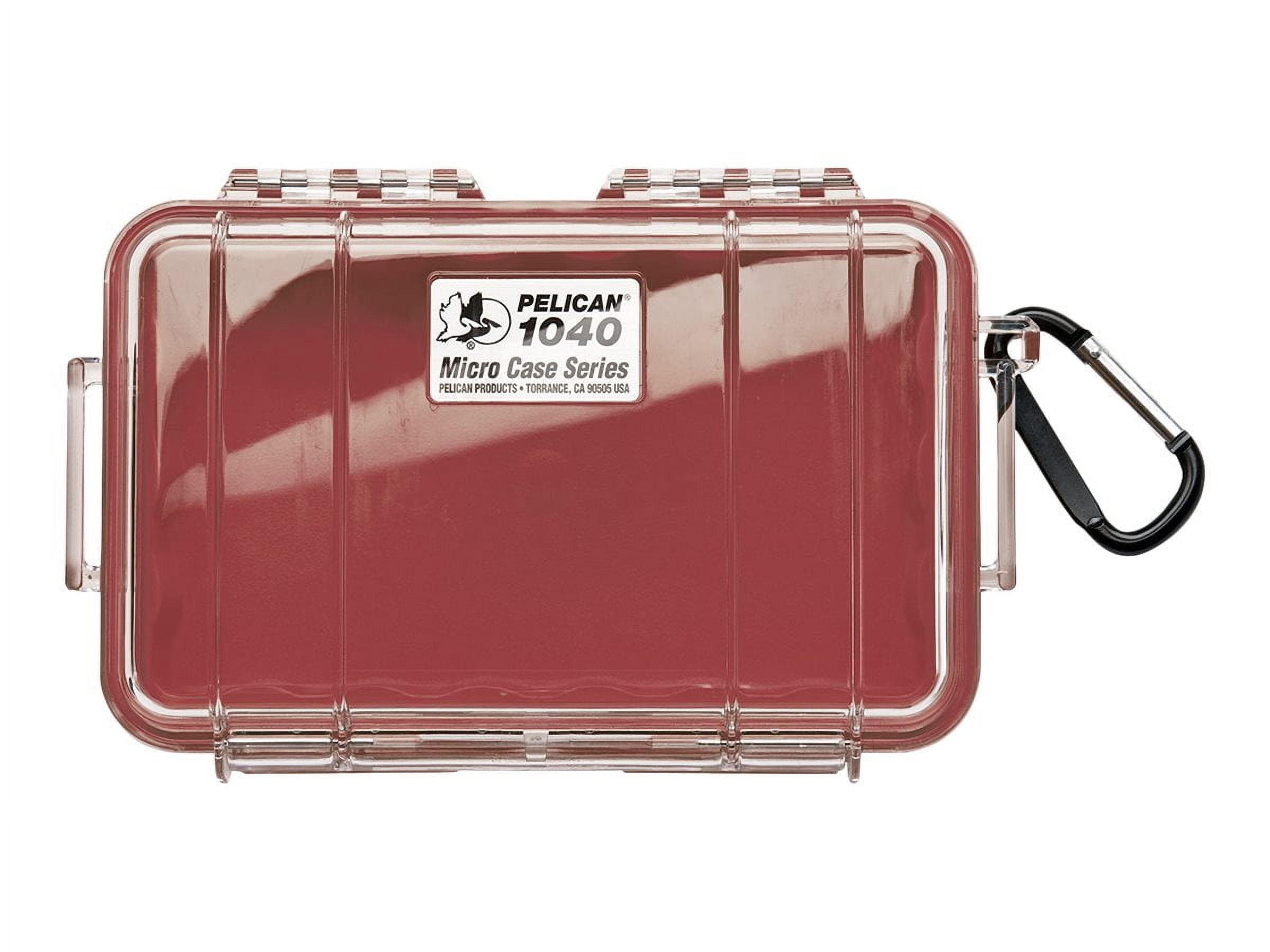 Pelican Micro Case 1040 - Case - polycarbonate - red - Walmart.com