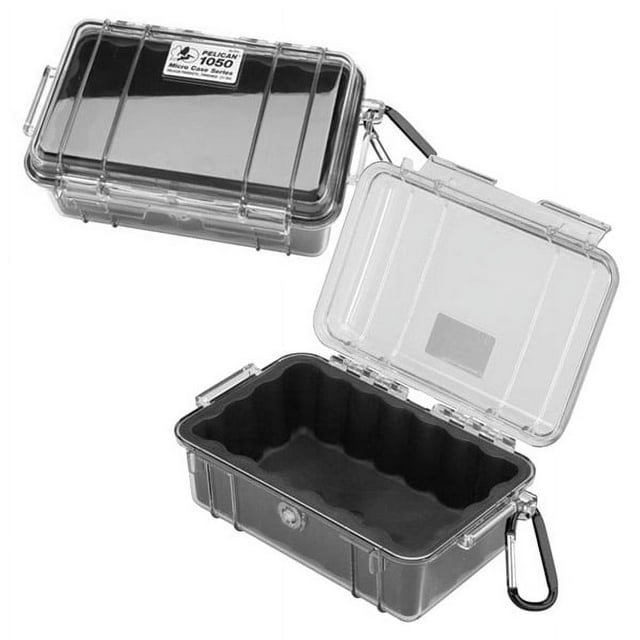 Pelican Small Dry Box - 1050 Micro Case with Black Liner - Walmart.com