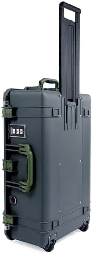 Pelican 1595 Case by - Charcoal - Large Sized Waterproof Case with Pick ...