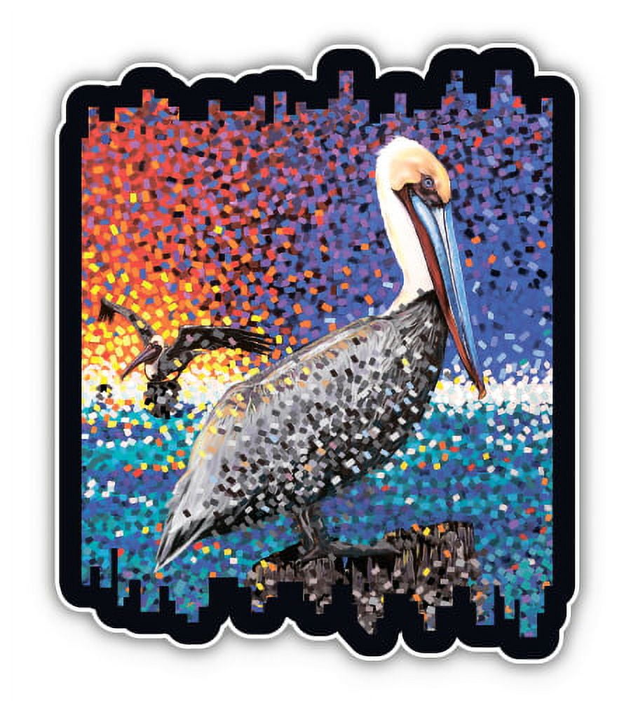 Pelican - 5" Vinyl Sticker - For Car Laptop I-Pad - Waterproof Decal ...