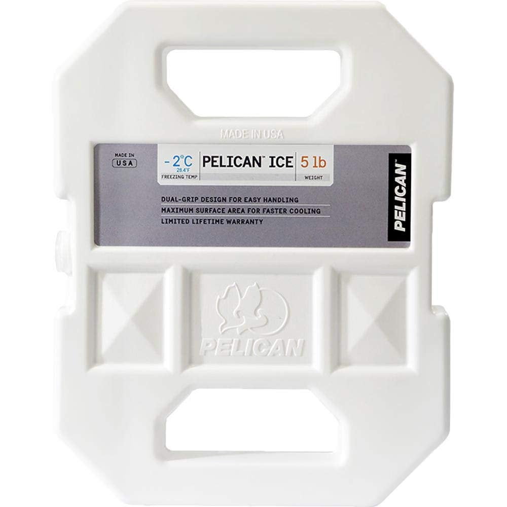 Pelican Cooler 5lb Ice Pack White PI-5LB-BLU — Residential Use ...