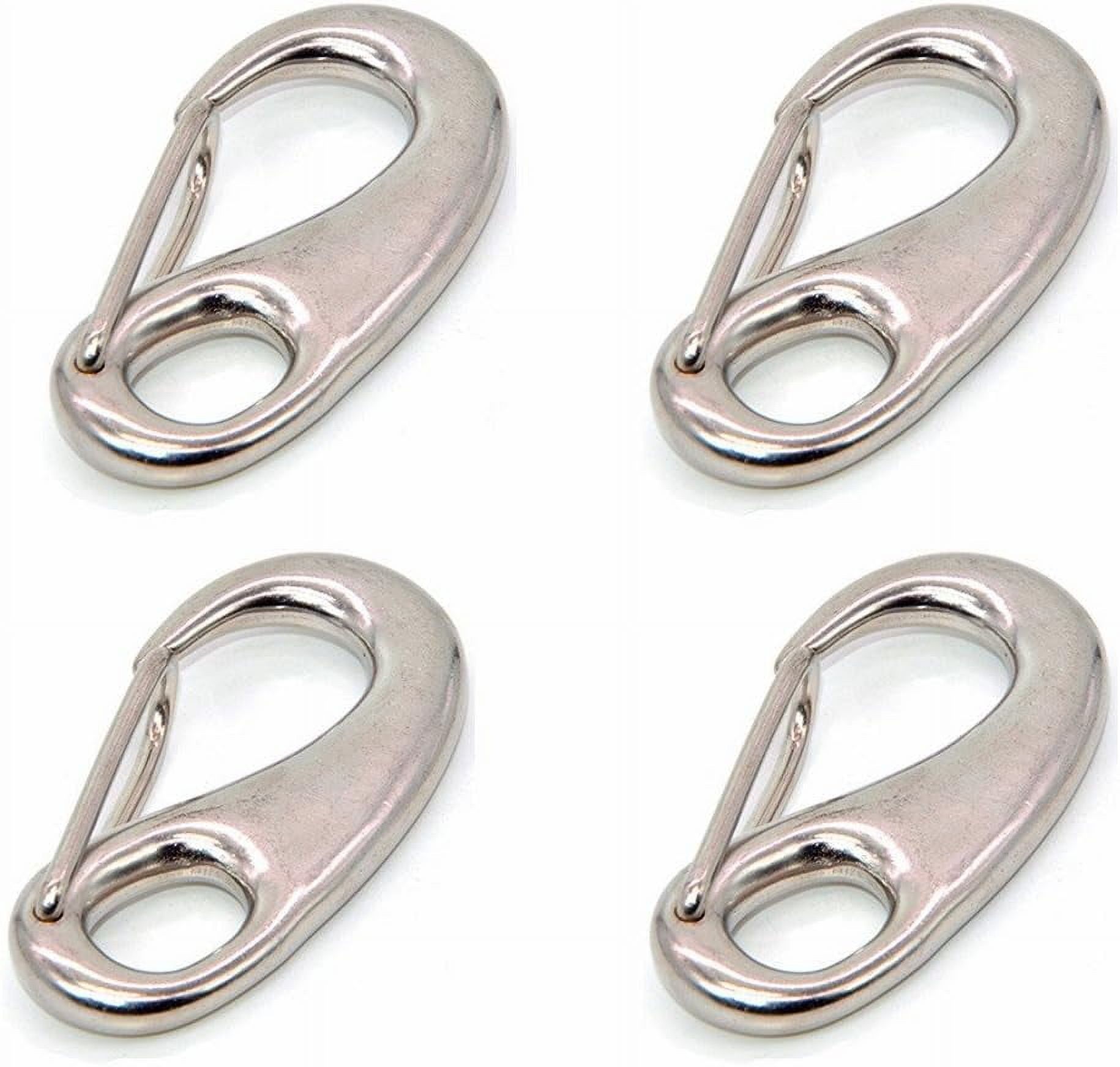 Pelican Hook Carabiner Clips, Multifunctional Stainless Steel Spring ...