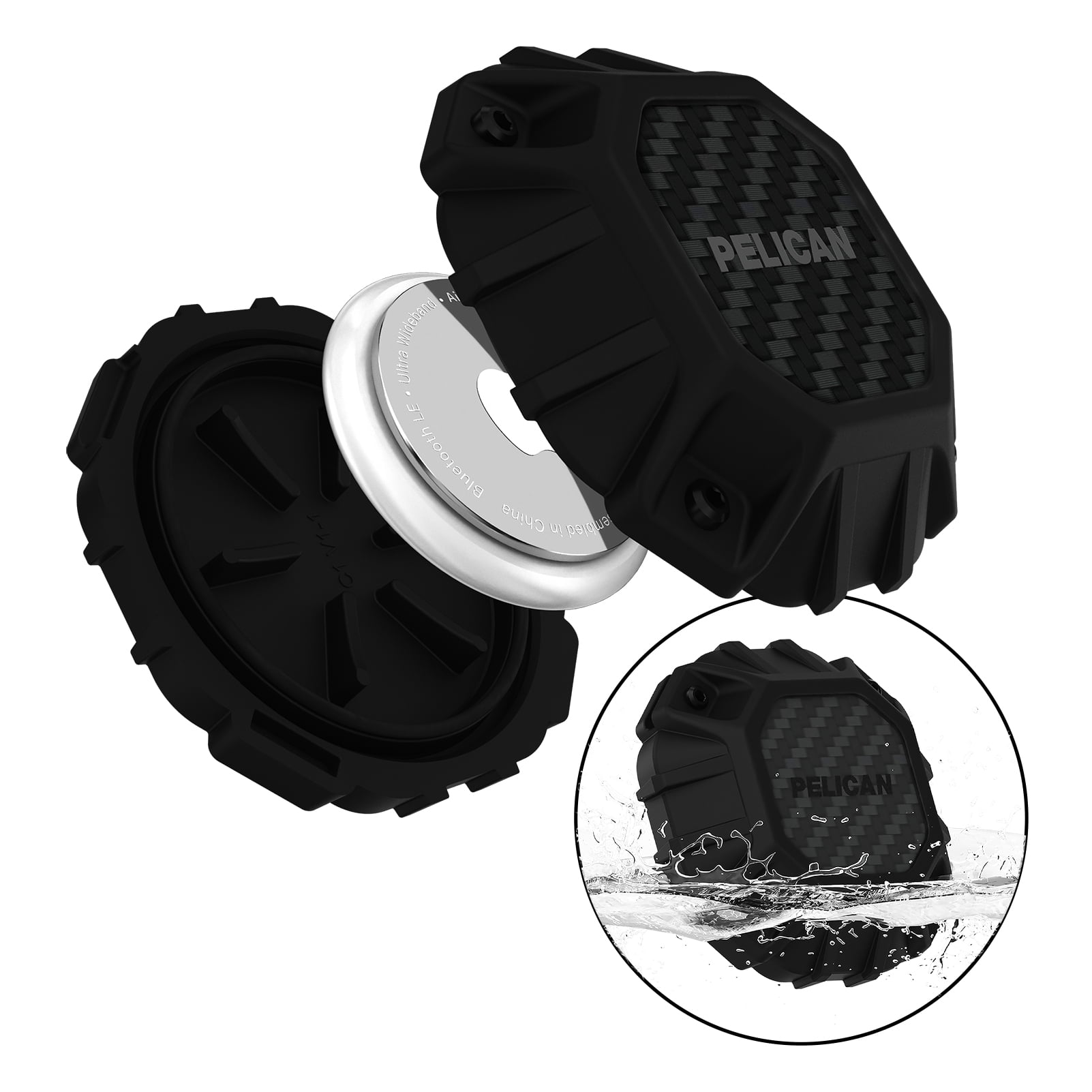 Pelican Marine Waterproof AirTag Holder for Bikes - IP68, Stick On ...