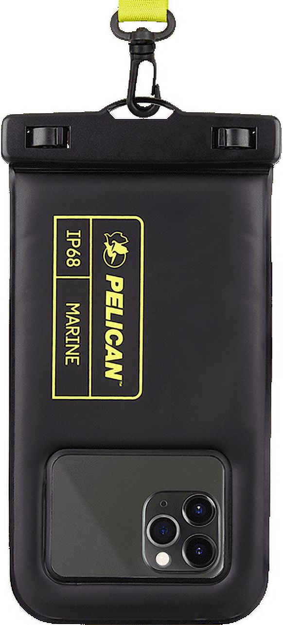 Pelican Marine Waterproof Pouch Large Size for most Smartphones up to 6 ...
