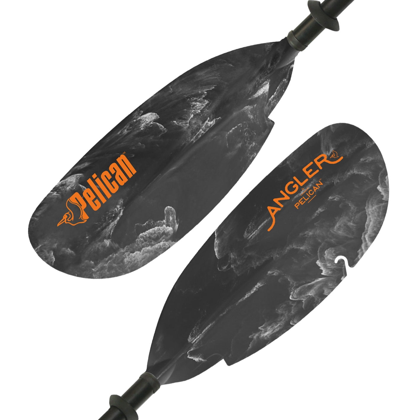 Free Shipping! Pelican Poseidon Angler Fishing Kayak Paddle, Aluminum ...