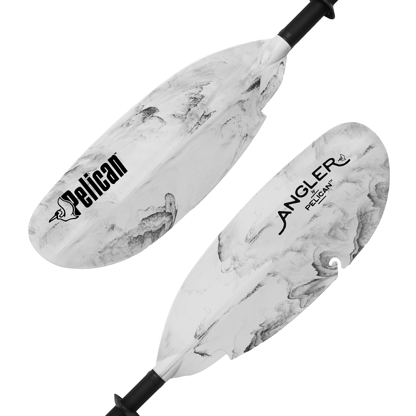 Pelican - Poseidon Angler Fishing Kayak Paddle - Aluminum Shaft with ...