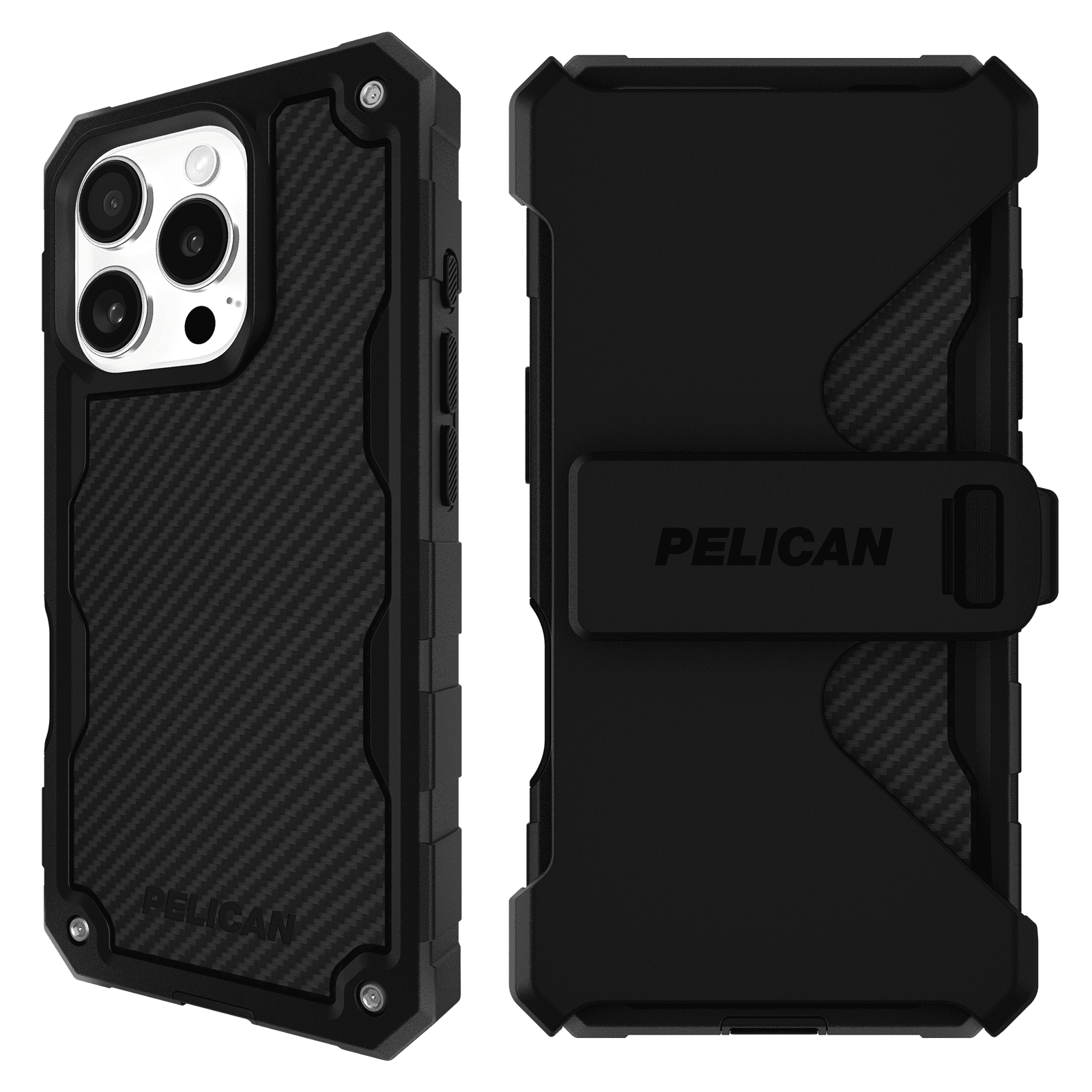 Pelican Shield Apple iPhone 16 Pro MagSafe Compatible Case and Holster ...