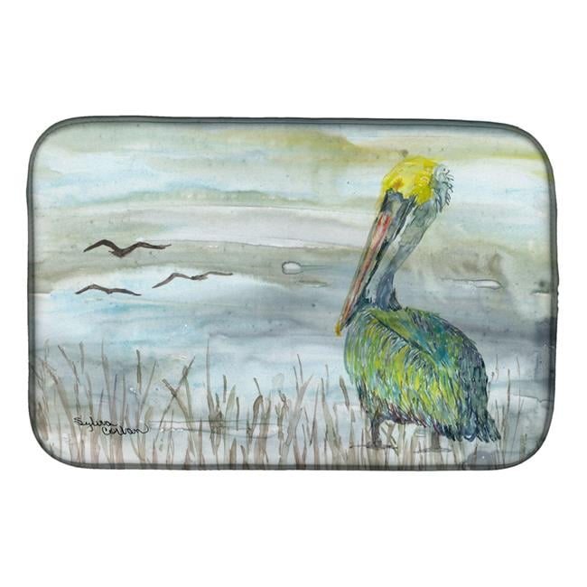 Pelican Watercolor Dish Drying Mat - Walmart.com