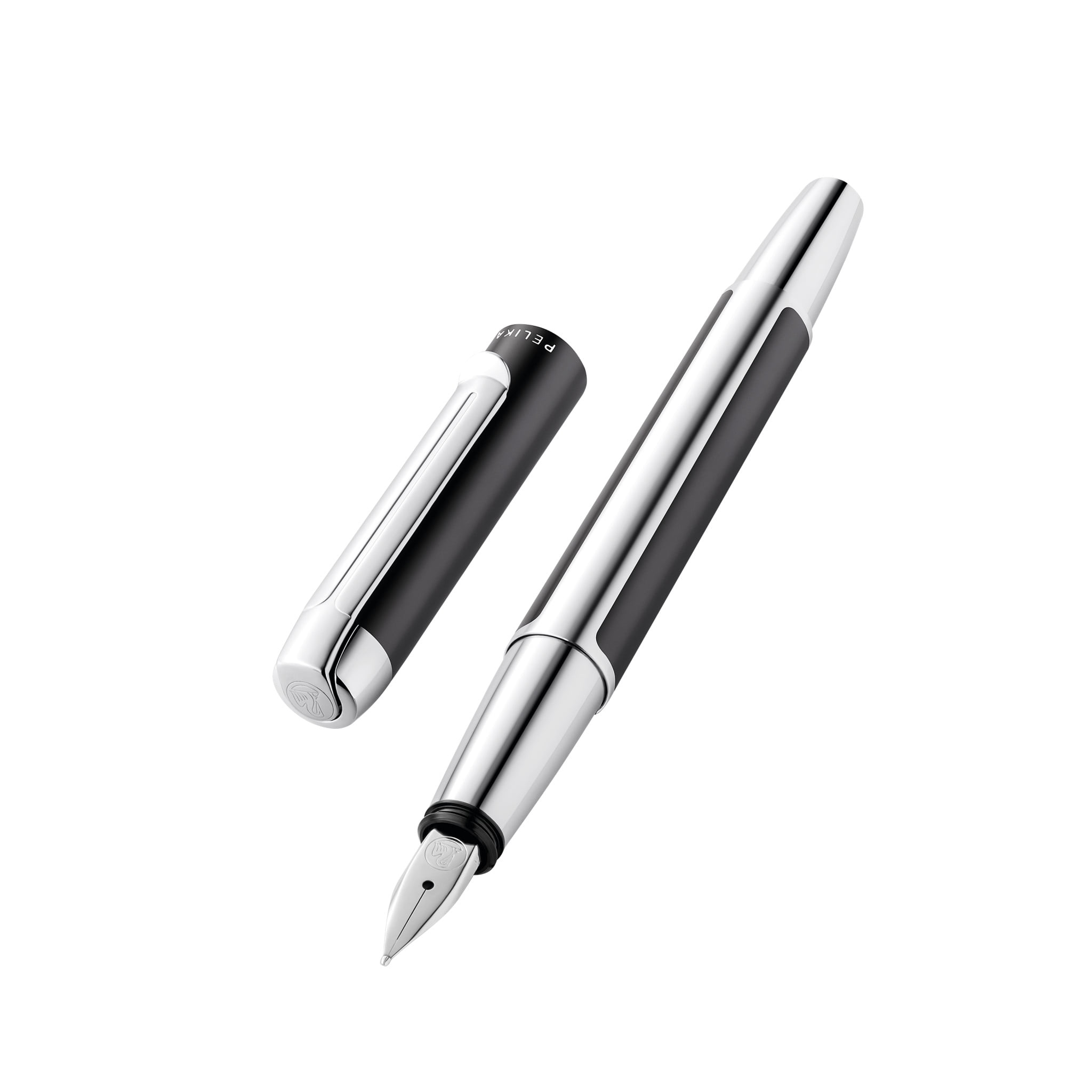 Pelikan 817134 Pura P40 Anthracite Fountain Pen, Medium Nib - Walmart.com