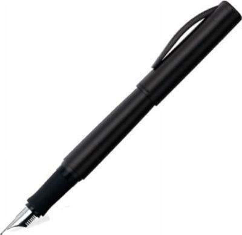 Pelikan Porsche Design Pure Black Fountain Pen - Fine - Walmart.com
