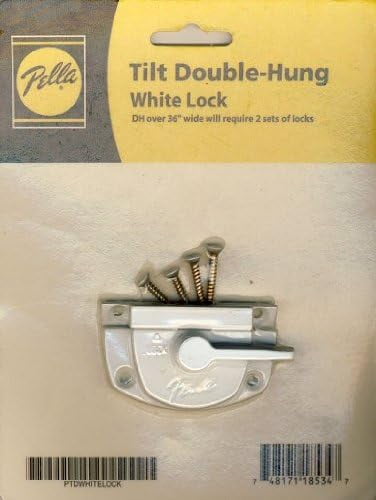 Pella Tilt Double-Hung Window Sash Lock (White) - Walmart.com