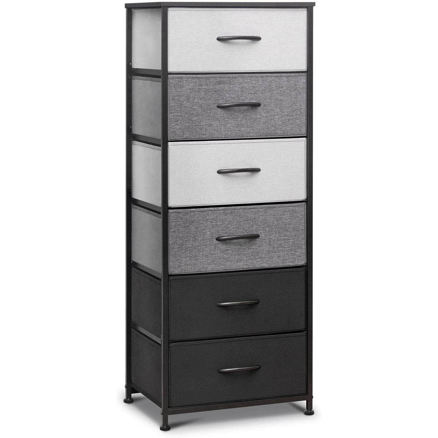 Pellebant Dresser for Bedroom with 6 Drawers, Tall Dresser Vertical ...
