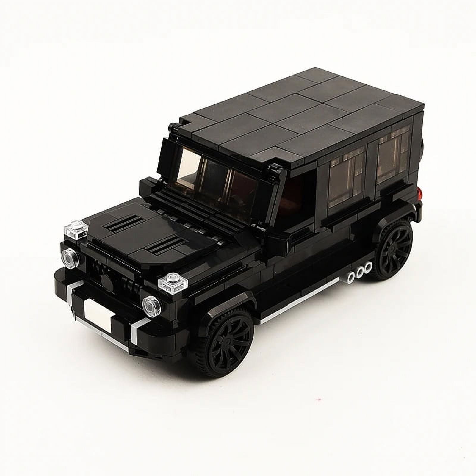 Pellet Blocks Eight grid car Creative Garage Sports Car SUV RV Pickup ...