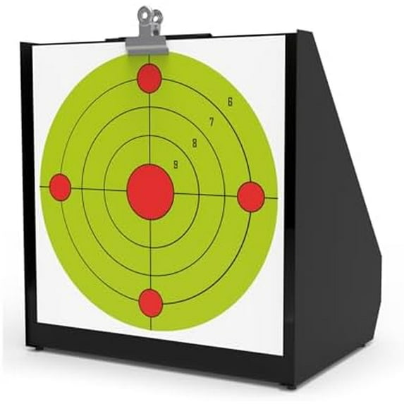 Pellet Bullet Trap, 100 Pack 11" X 11" Bullseye Paper Targets, Pellet ...
