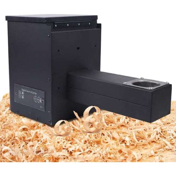 Pellet Grill Hopper, 250W 110V Pellet Smoker Hopper Assembly Kit, 11 ...