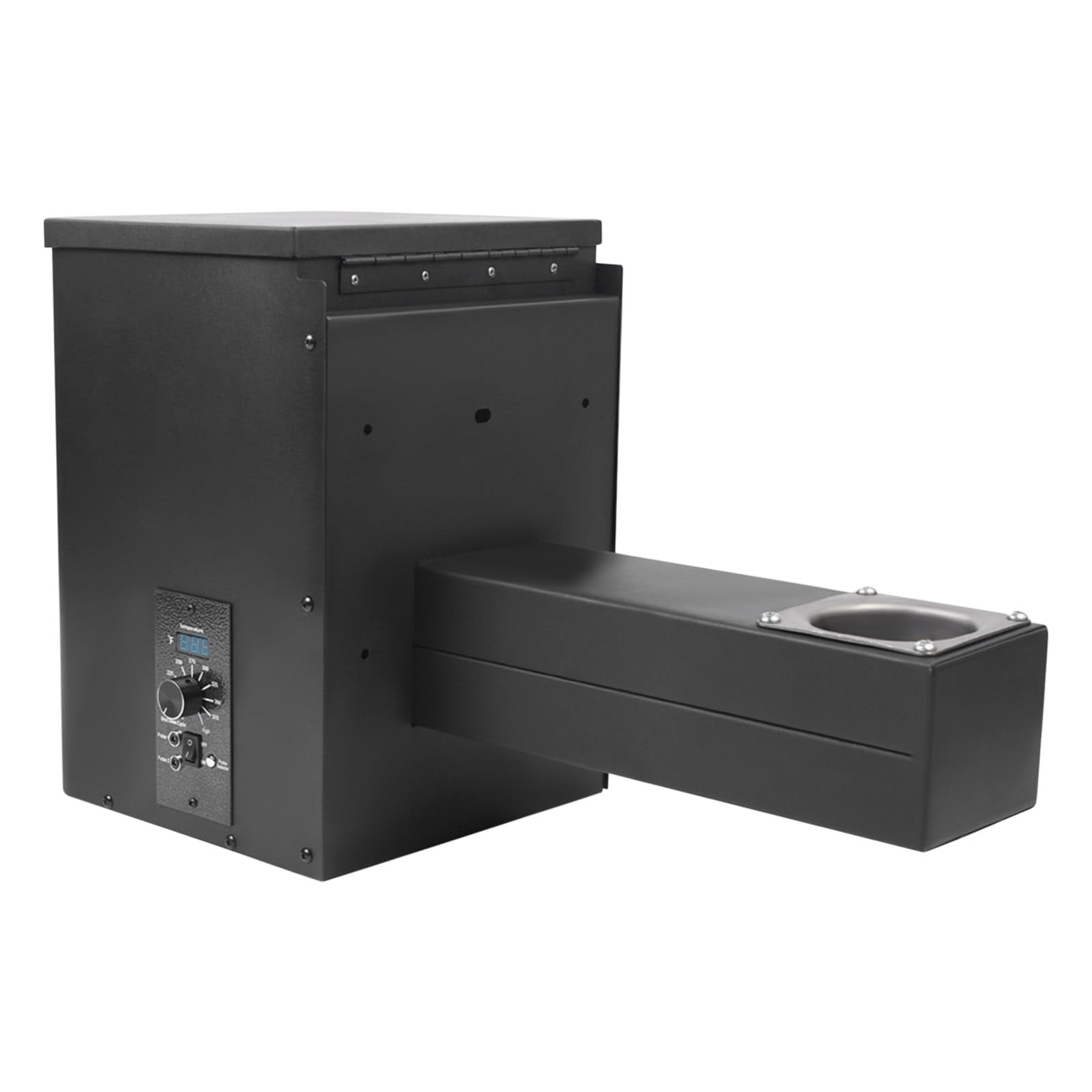 Pellet Grill Hopper, 250W 120V 180℉- 500℉ Adjustment Pellet Hopper ...
