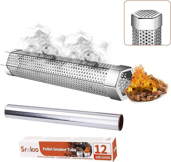 Pellet Smoker Tube, 12'' Smoker Tube for Pellet Grill and Smoker with ...