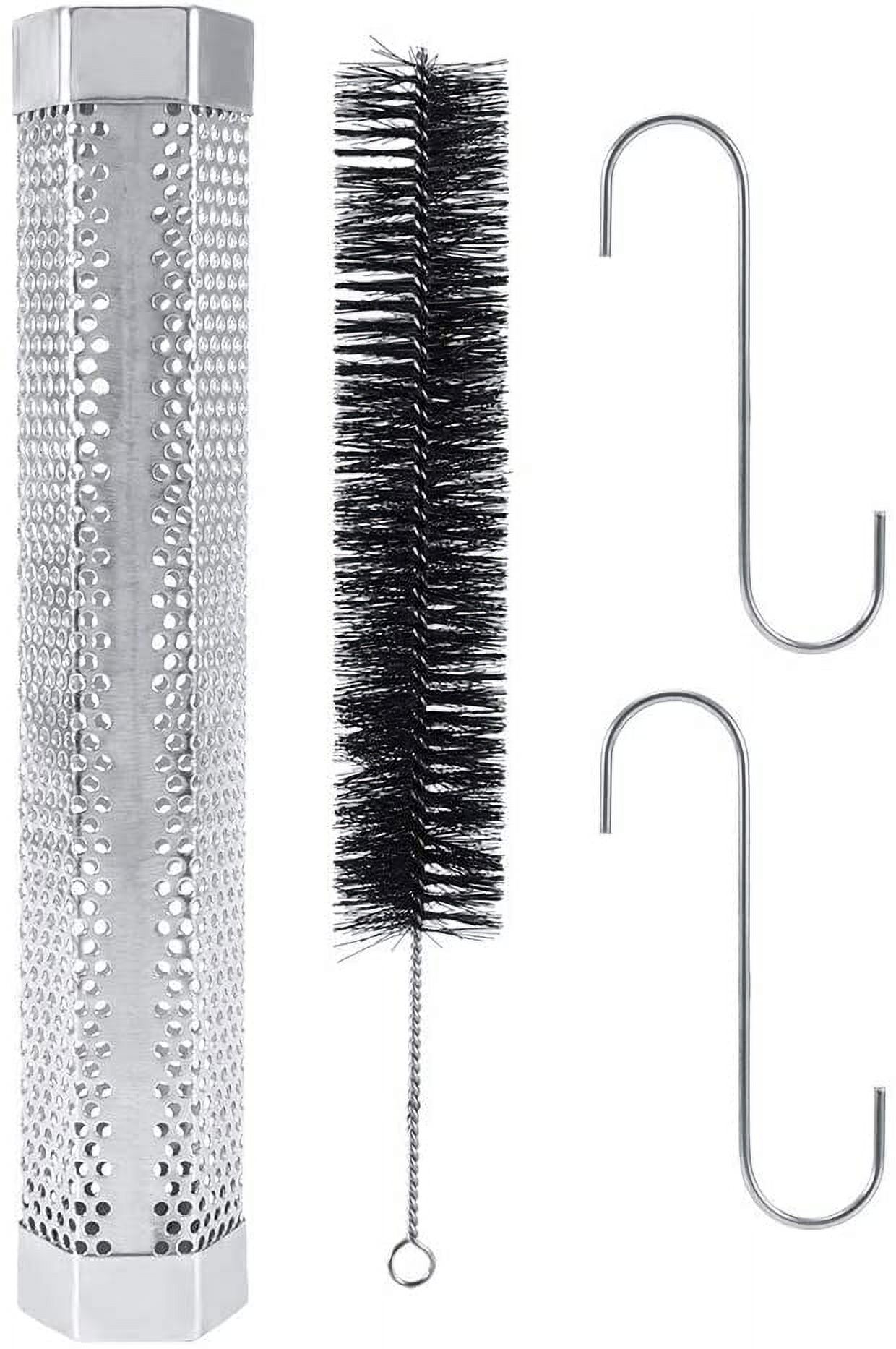 Pellet Smoker Tube Barbecue Hexagonal Bbq Pipe Outdoor Mesh Grill ...