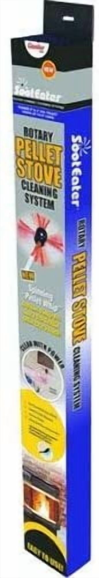 Gardus Pellet Stove Clean System Kit - 3 Flexible Rods, Quick Connect ...