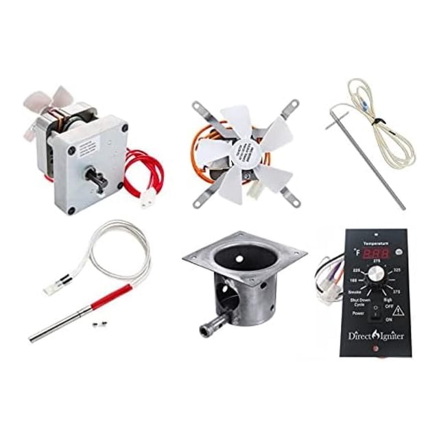 Pellet Stove Full Rebuild Kit with Auger Motor, Fan, Hot Rod, RTD ...
