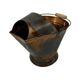 Pellethead Distressed Copper Coal Hod - Walmart.com