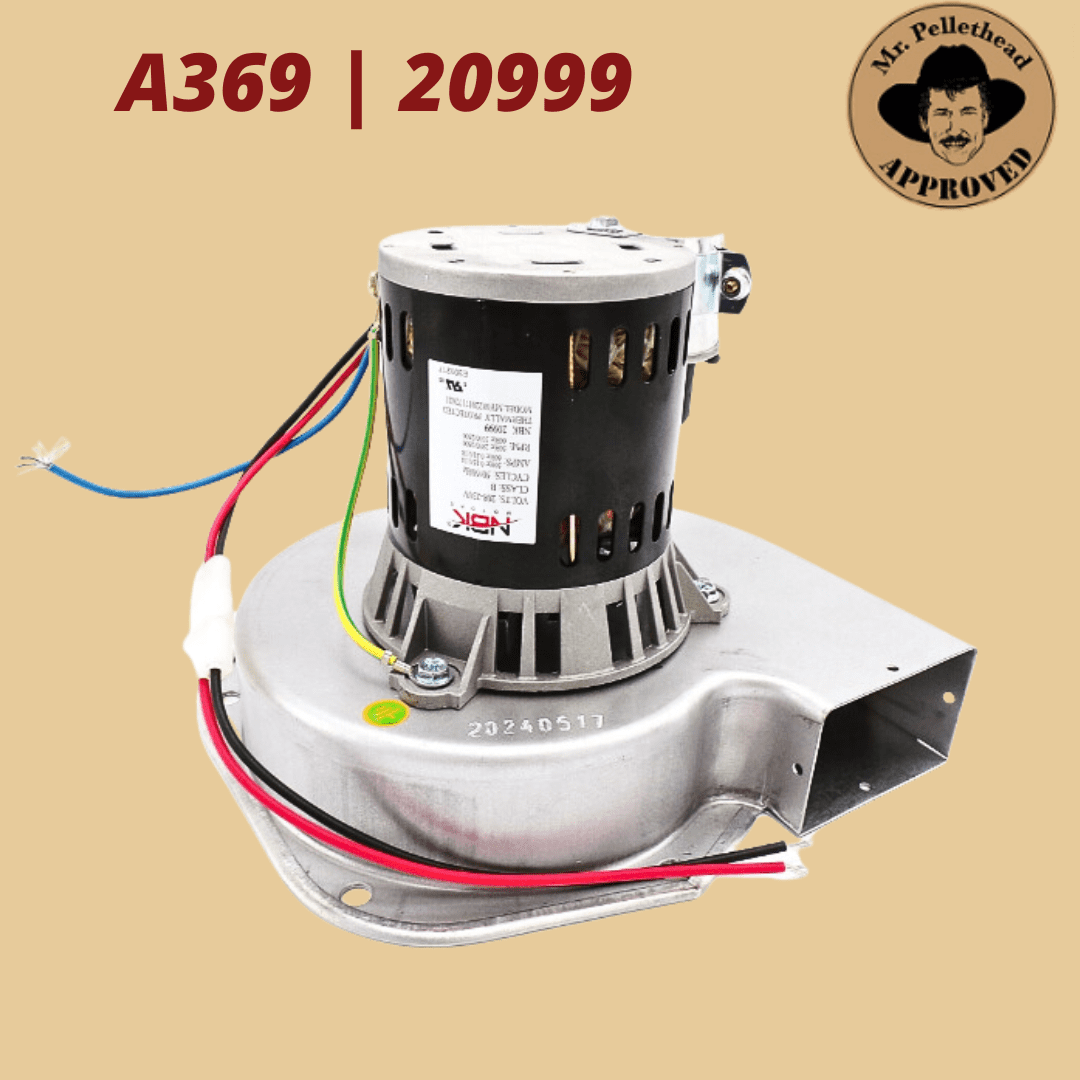 Pellethead Fasco & Trane Inducer Blower Motor Assembly, A369 - Walmart.com