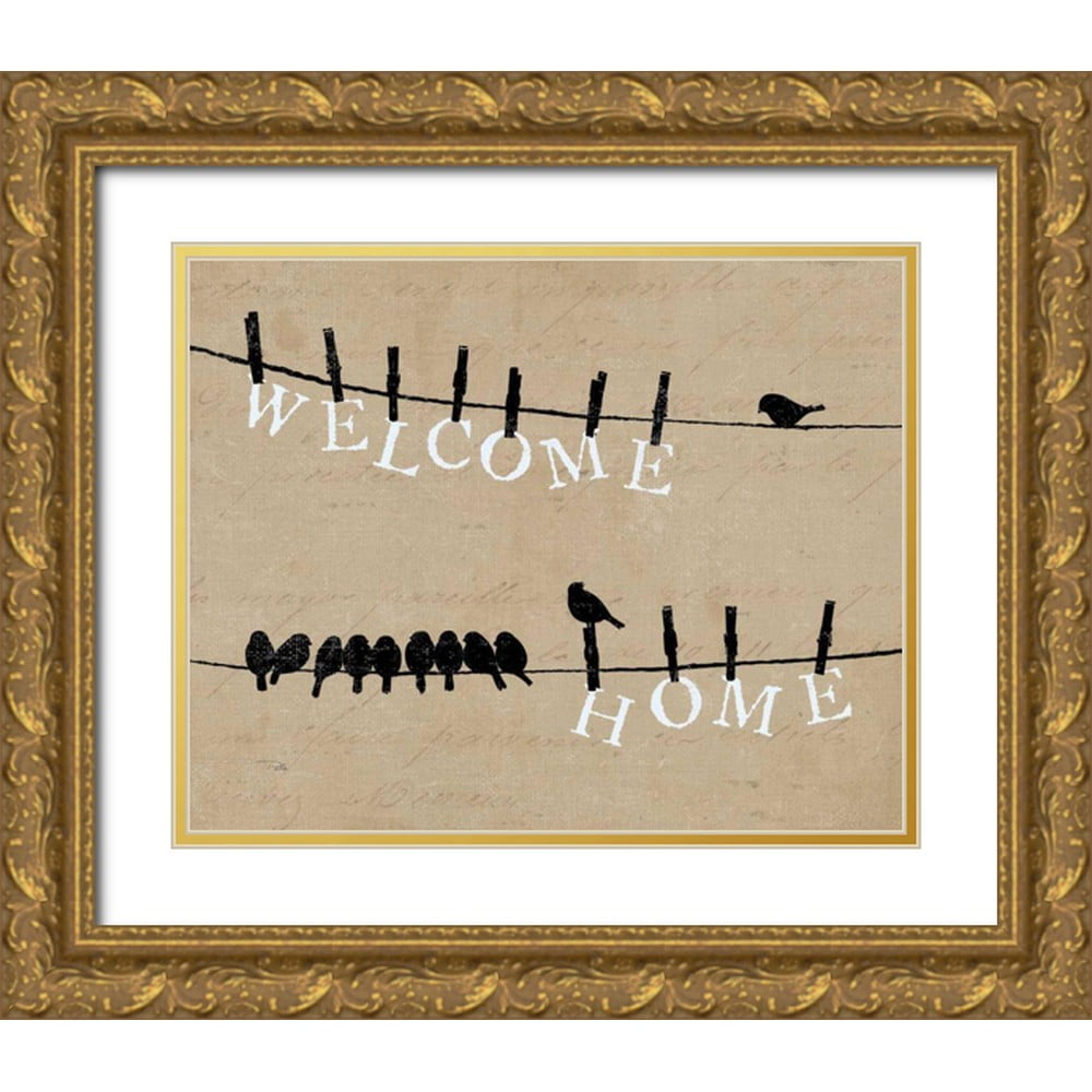 Pelletier, Alain 14x12 Gold Ornate Wood Framed with Double Matting ...