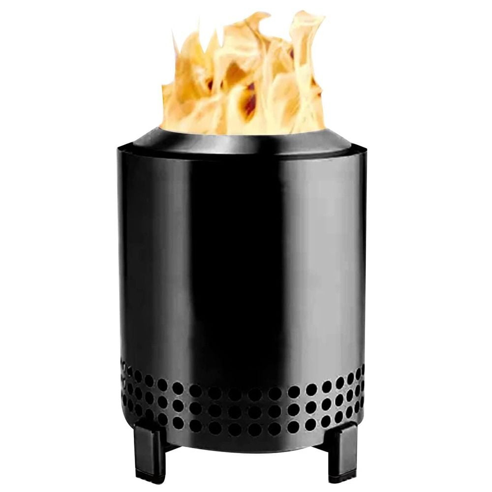 by Pellets Low Smoke for Urban & Suburbs Fueled Mini Bonfire Stove Wood ...