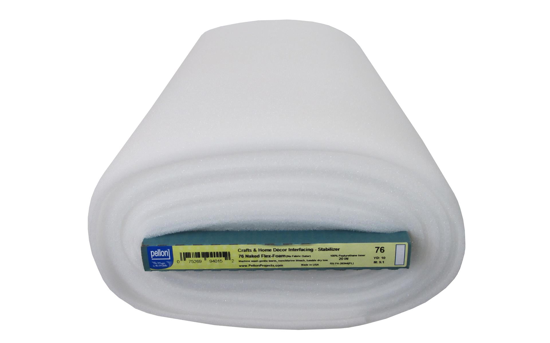Pellon Flex Form Naked Foam 20"x 10yd - Walmart.com