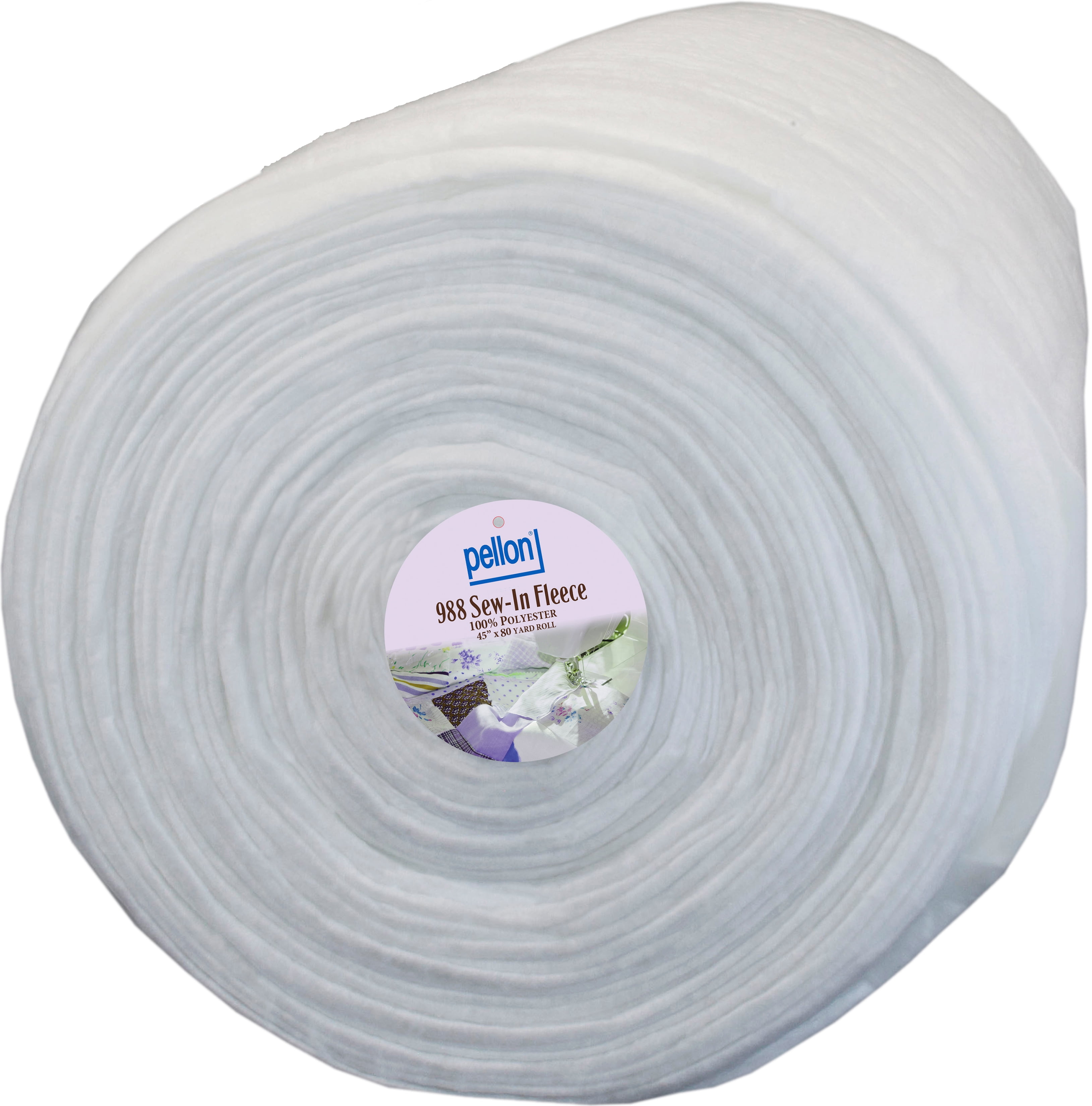 Pellon Sew-In Fleece ROT-White 45"X80yd FOB: MI - Walmart.com