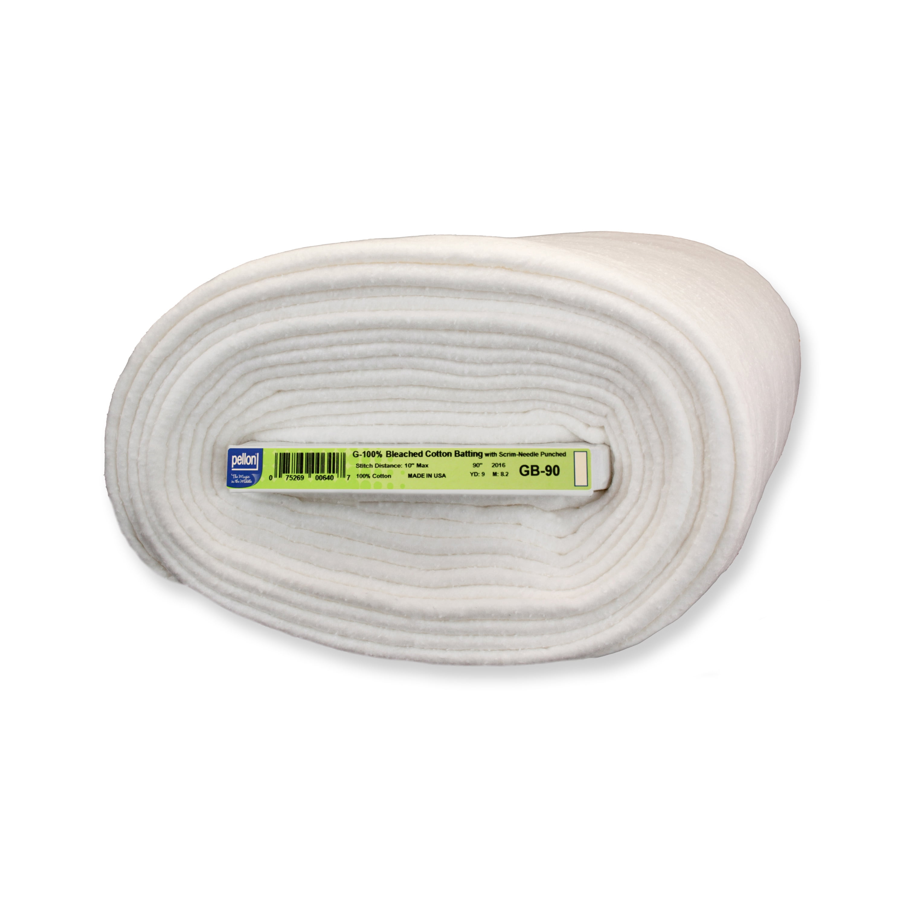 Pellon White Cotton Quilting Batting 90" by the Yard - Walmart.com