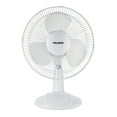 Pelonis 12" 3-Speed Oscillating Table Fan, FT30-8MBW, White - Walmart.com