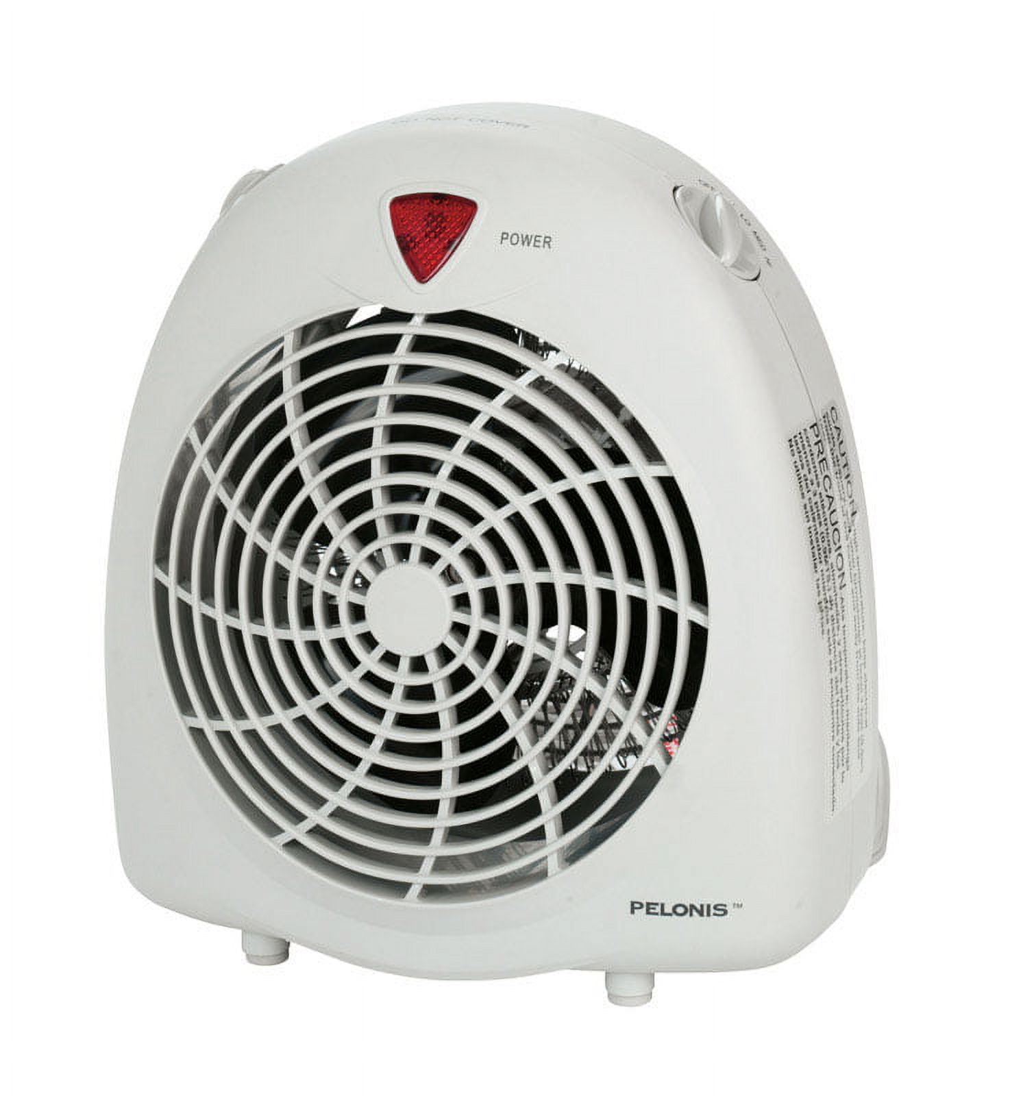 Pelonis HF-0003 Heater-Fan, 600/900/1500 W, Off-White - Walmart.com