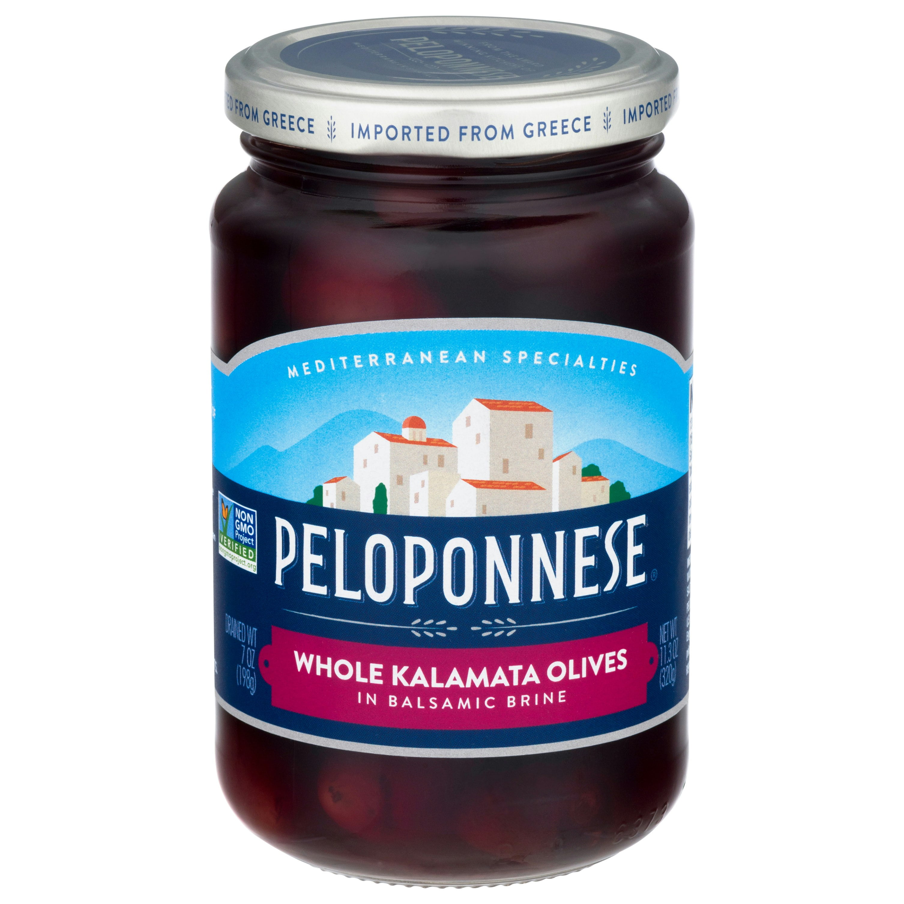 Peloponnese Kalamata Olives 7 oz (Pack Of 6) - Walmart.com