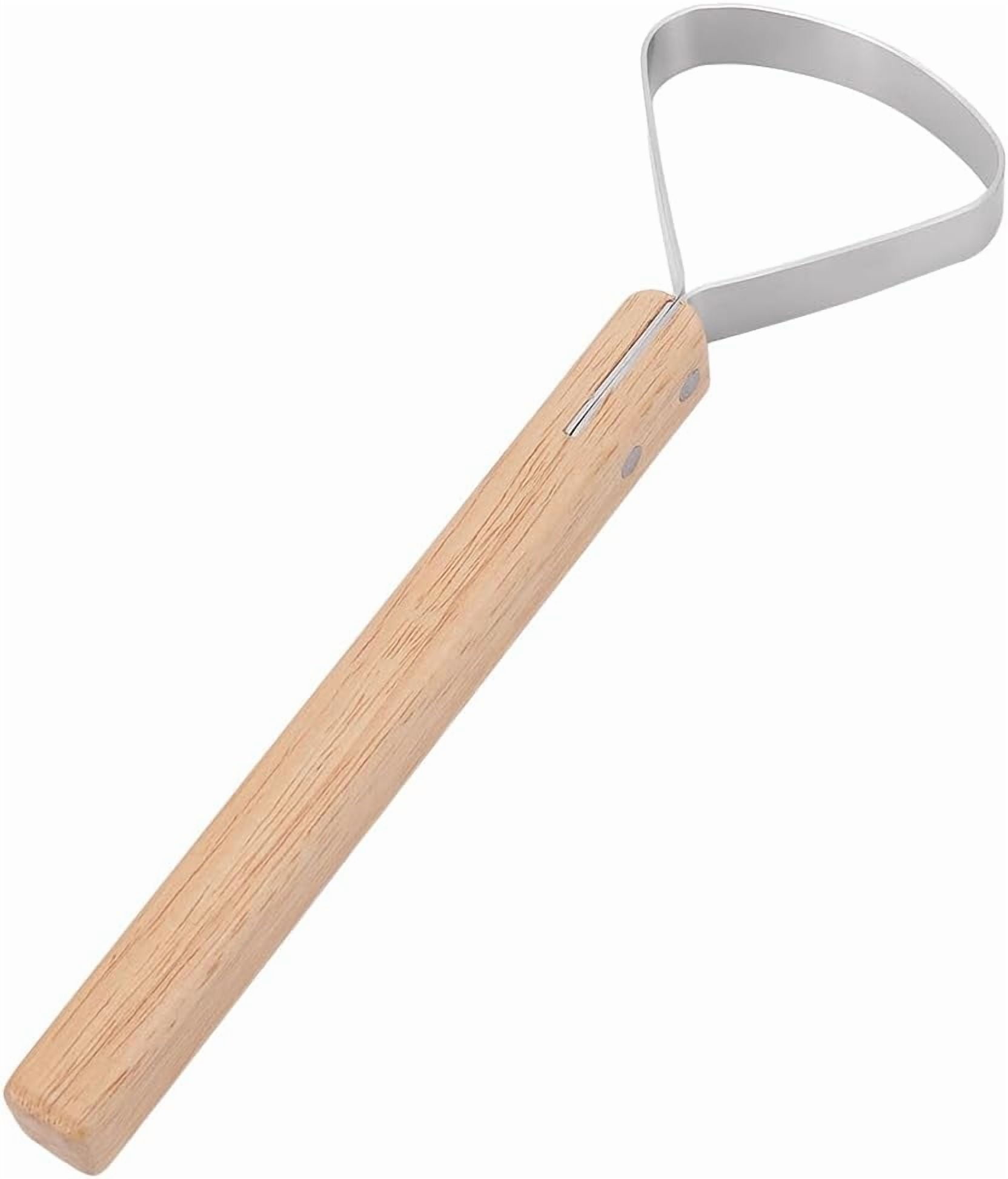 Pelt Scraper Fleshing Tool for Hides Leather Making Tools Stainless ...
