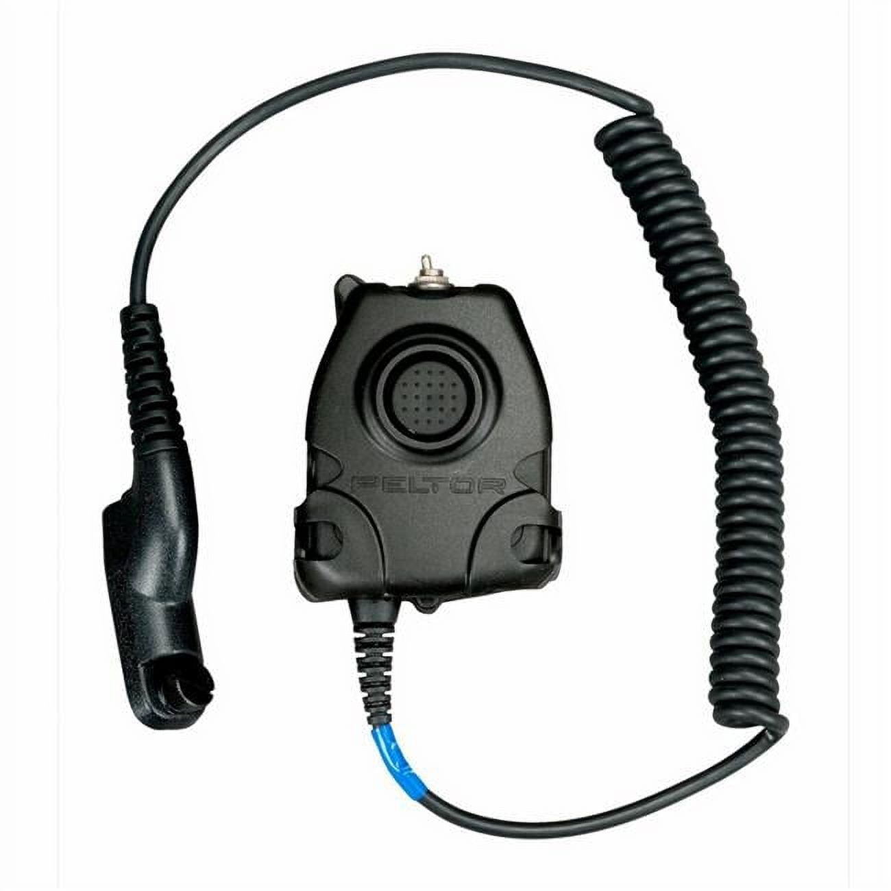 Peltor Push-To-Talk (PTT) Adapter, Motorola Turbo, NATO Wiring, FL5063 ...