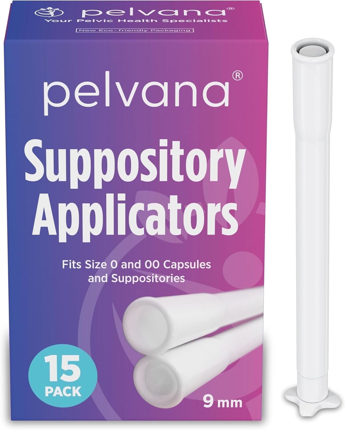 Pelvana Vaginal Suppository Applicators - 15 Individually Wrapped ...