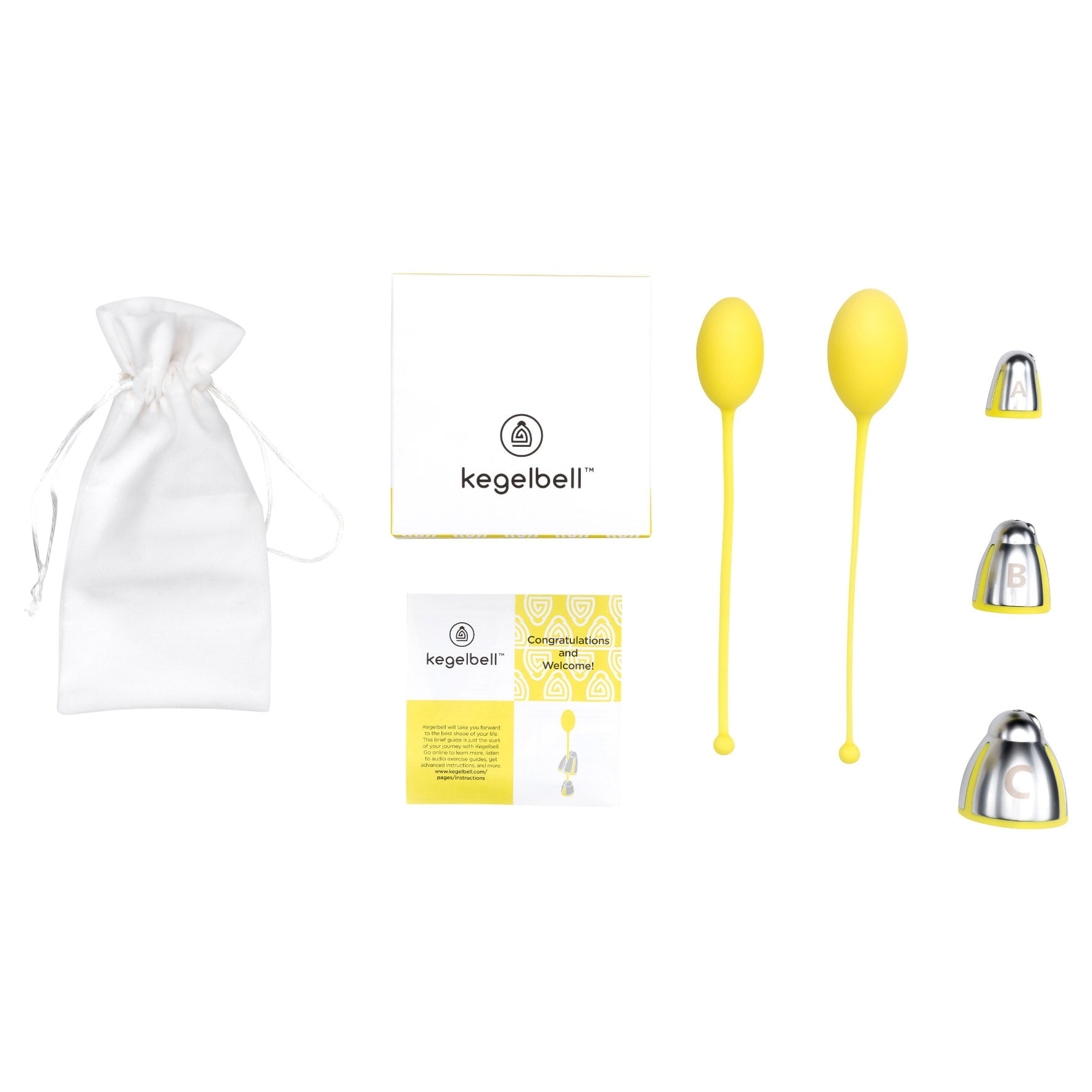 Pelvic Floor Muscle and Incontinence Training Kit: Kegelbell - Walmart.com