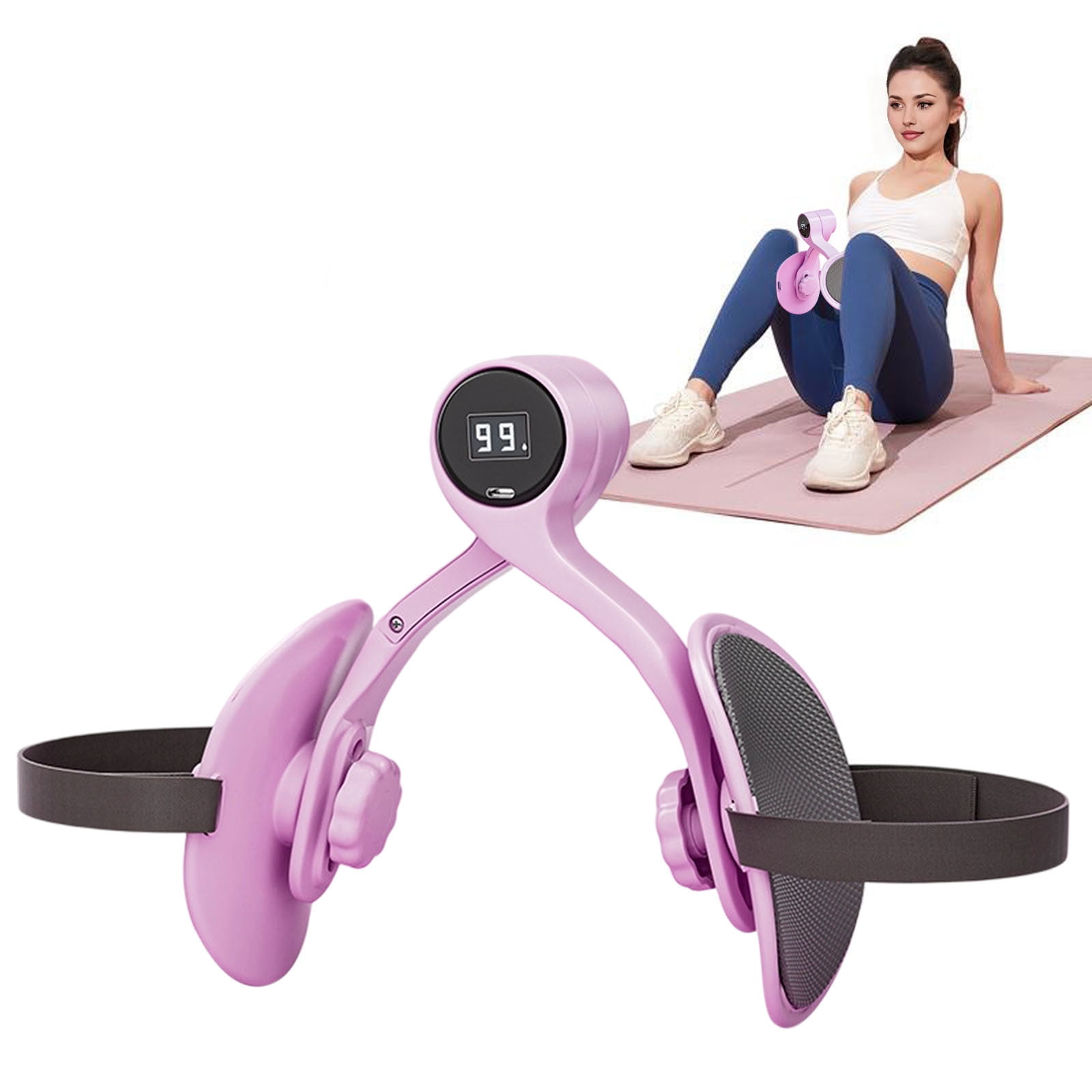 Pelvic Floor Thigh Exerciser 2025 Upgraded LED Digital Display | 360 ...