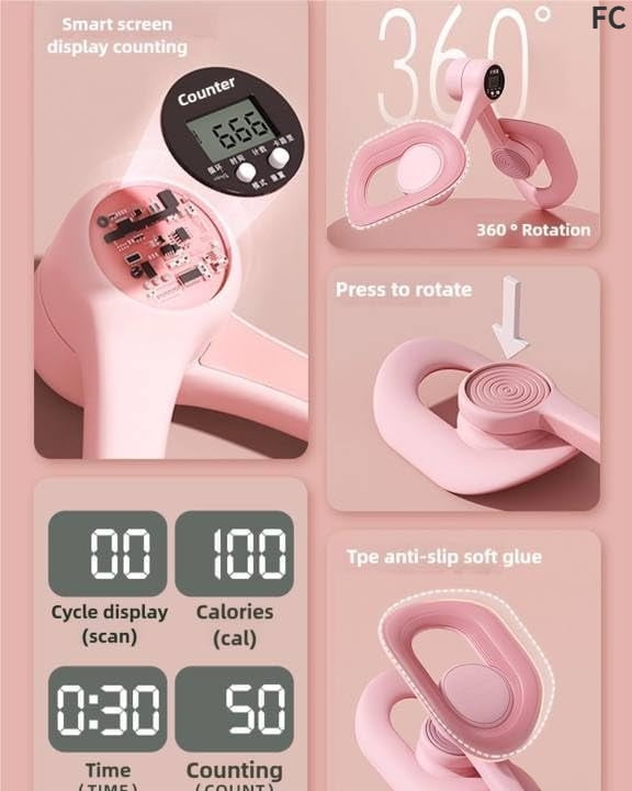 Pelvic Floor Trainer,Floor Exerciser, Thigh Master,Thigh Master,360 ...