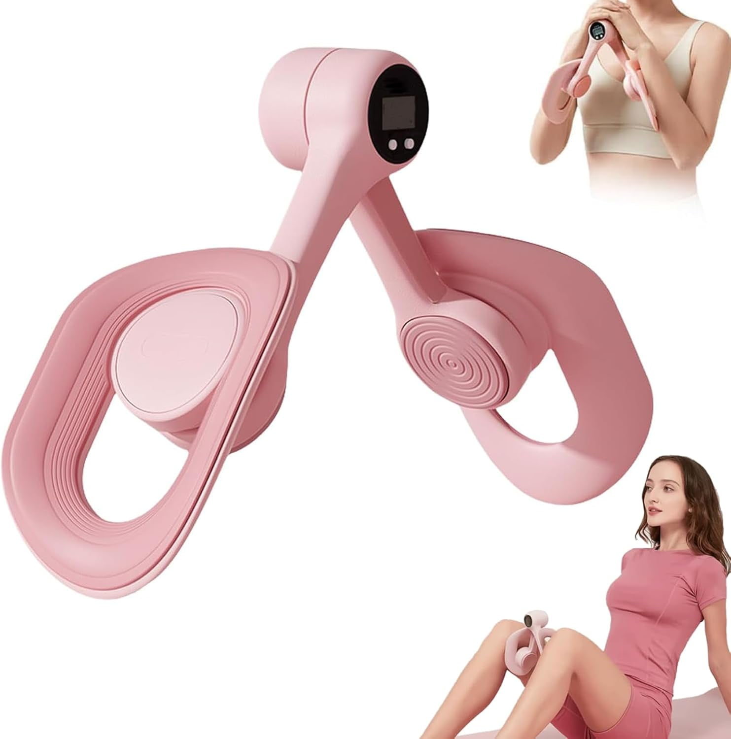 Pelvic Floor Trainer, Pelvic Floor Exerciser, 2025 Upgraded with Intelligent Counting, Anti Slip ...