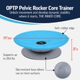 Pelvic Rocker Core Trainer - Balance Disc for Core Stability, Pelvic ...