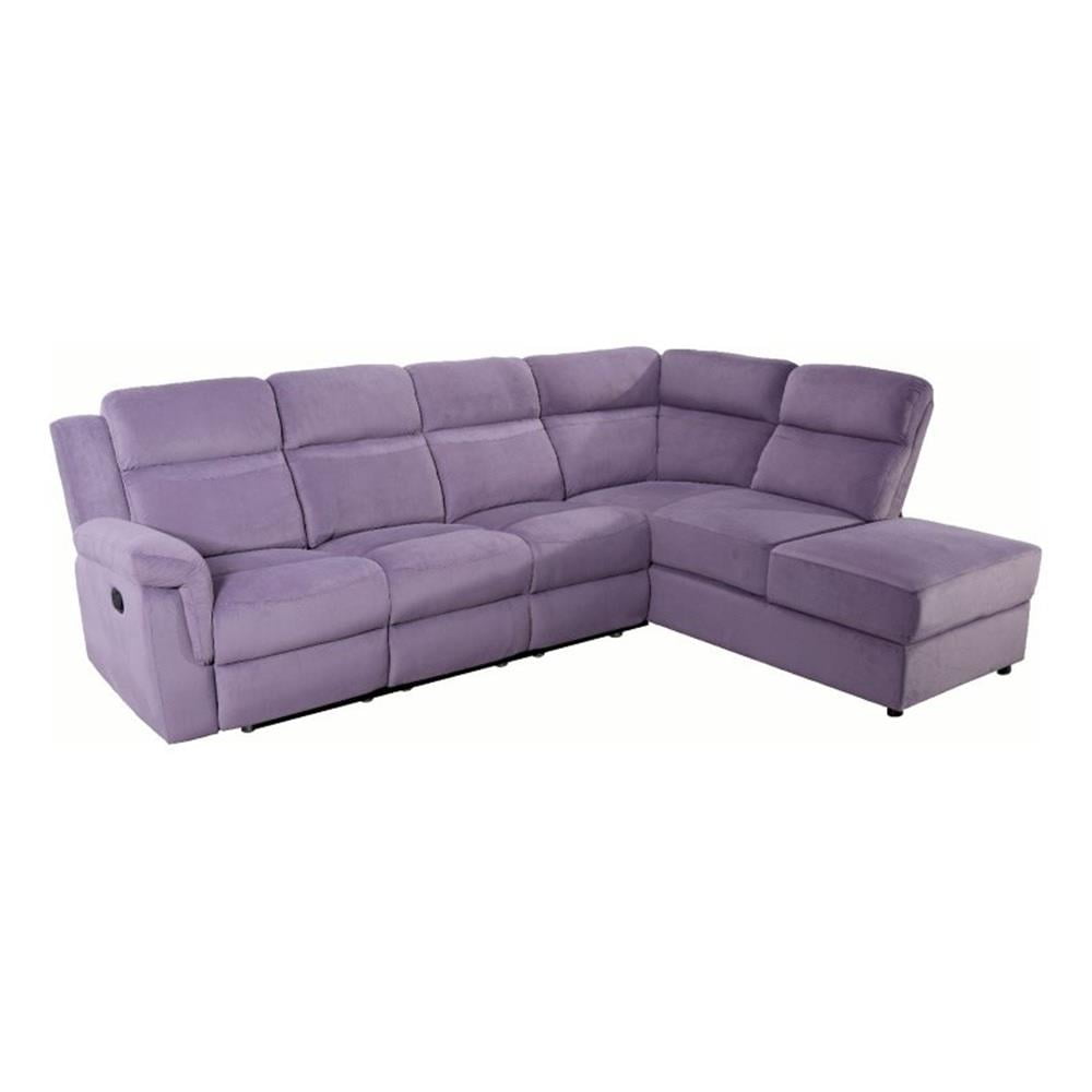 Pemberly Row 111.4'' Comfortable Recliner Sectional Storage Sofa in ...