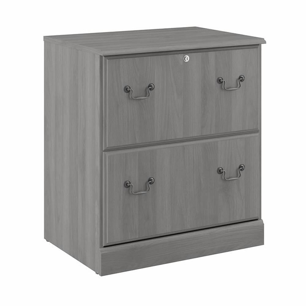 Pemberly Row 2 Drawer Lateral File Cabinet in Modern Gray - Engineered ...