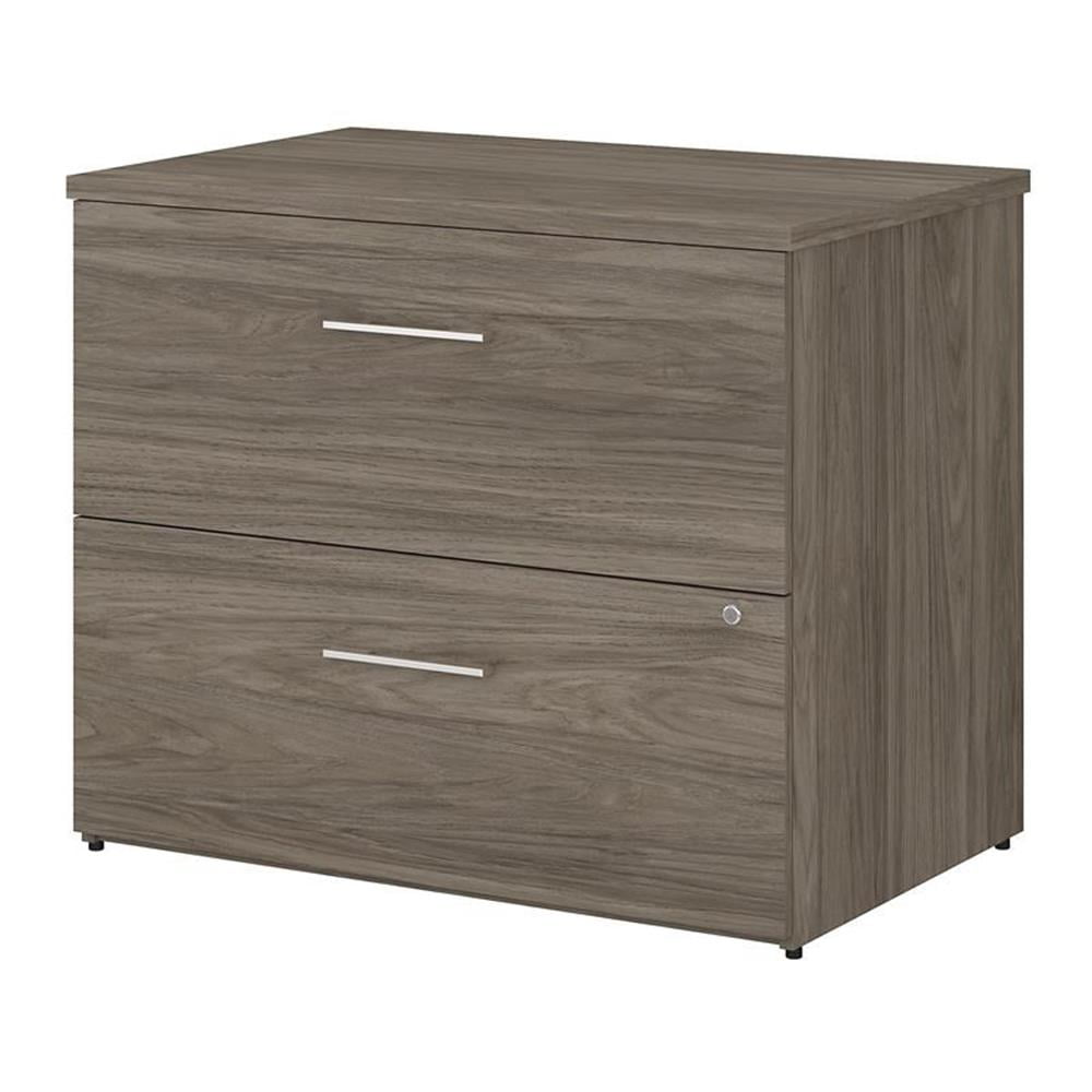 Pemberly Row 2 Drawer Lateral File Cabinet in Modern Hickory ...
