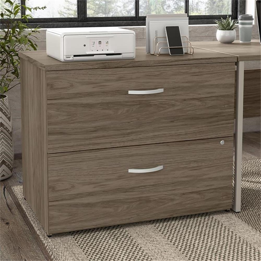 Pemberly Row 2 Drawer Lateral File Cabinet in Modern Hickory ...