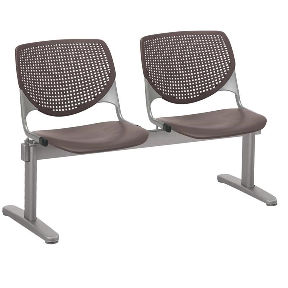 Pemberly Row 2 Seats Reception Bench - Brownstone Seats & Back ...