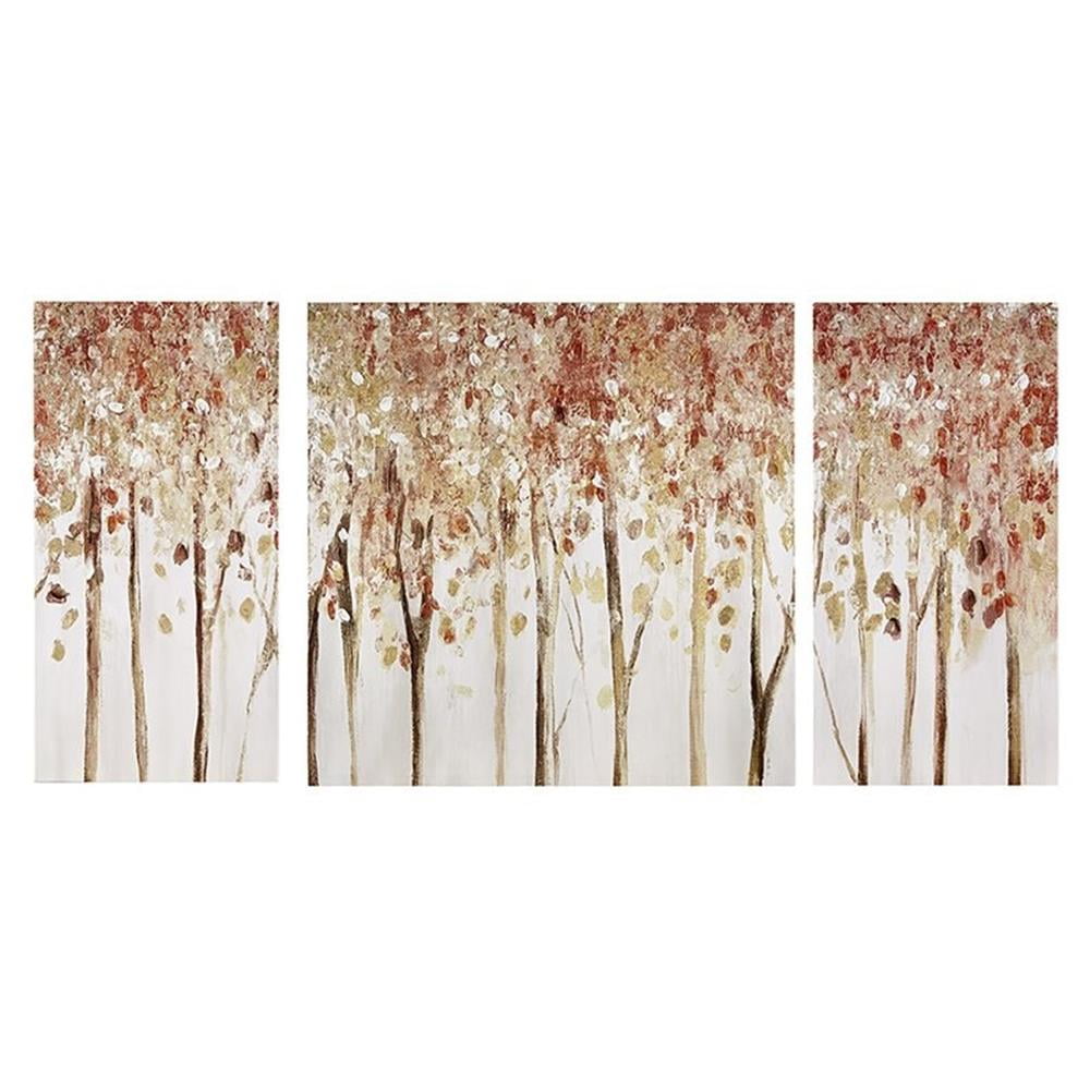 Pemberly Row 3-Piece MDF and Gel Canvas with Knife Pallet Embellishment ...