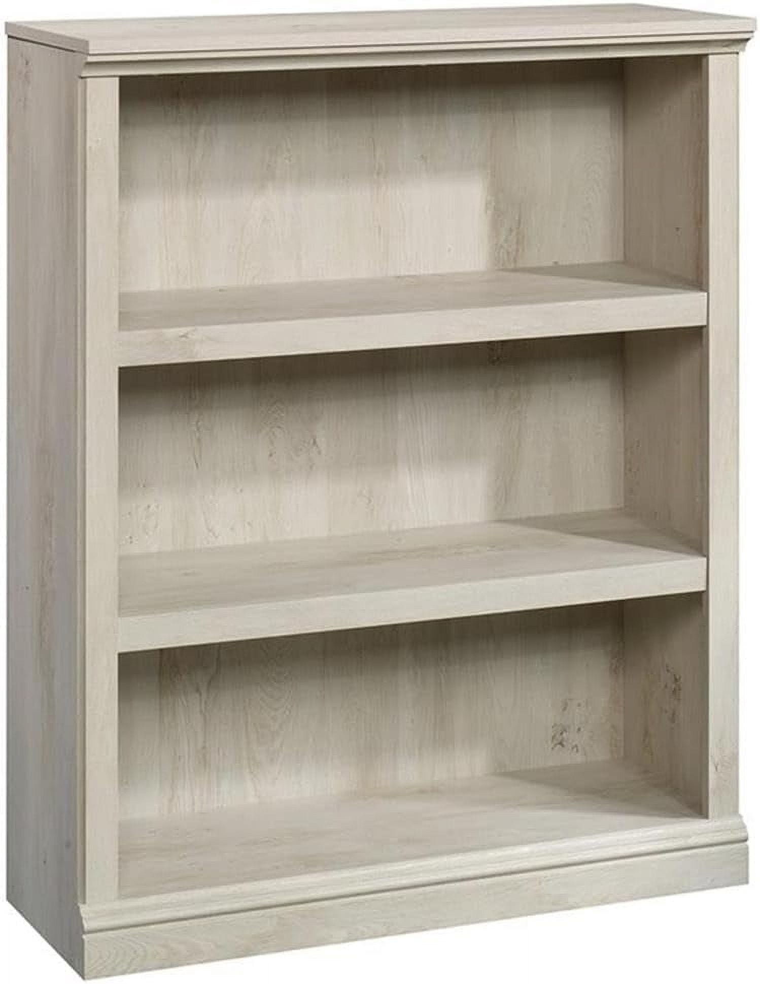Pemberly Row 3 Shelf Bookcase in Chalked Chestnut - Walmart.com